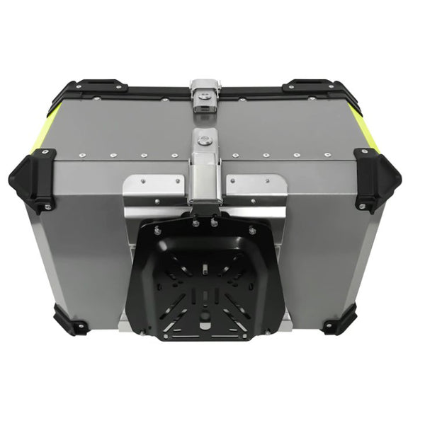 Motorcycle Top Box - Silver Neon 65 Liter | Kings