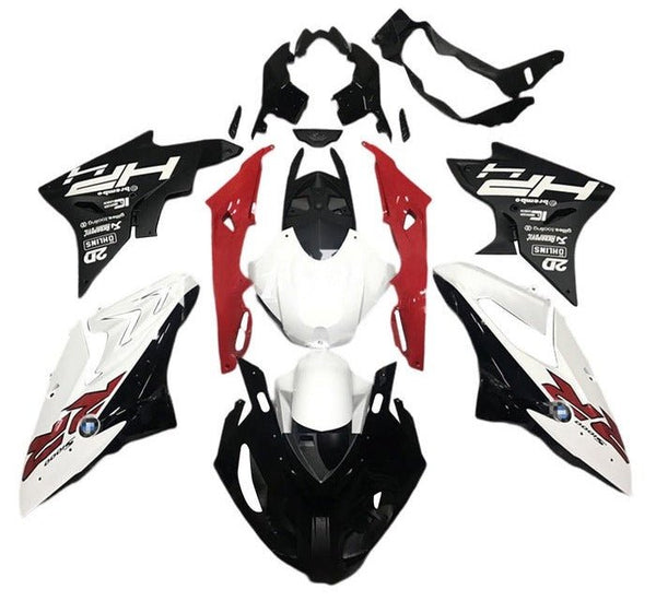 BMW S1000RR Fairings (2015-2016) Black, White HP, Red RR