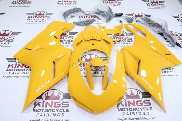 Yellow Ducati 848 Fairings (2007-2014) | Kings Motorcycle