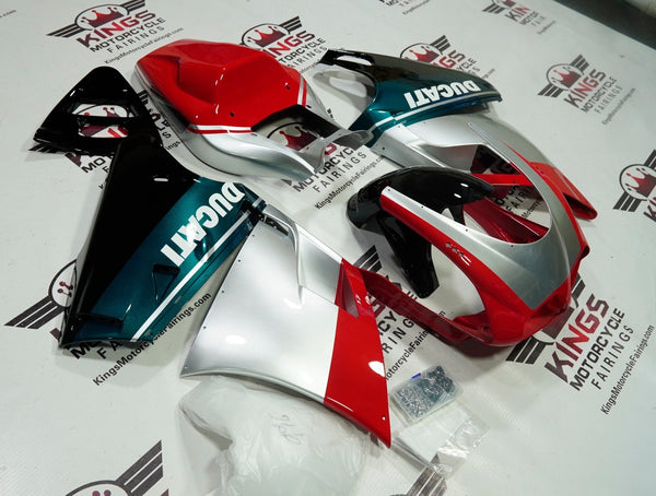 Ducati 998 Fairings (2002-2003) Silver, Red, Green, Black, White