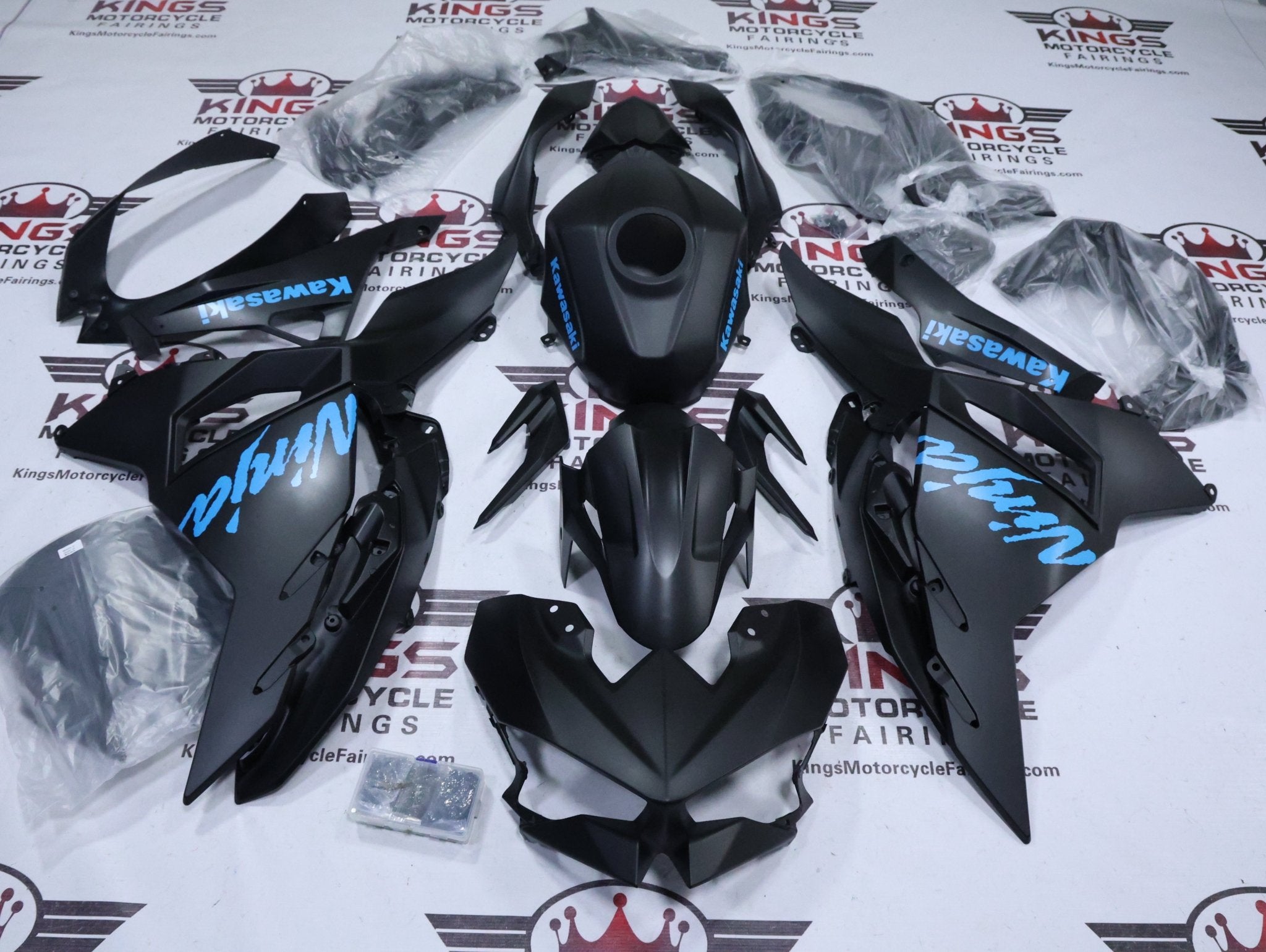 SHOP KAWASAKI NINJA 500 FAIRINGS (2024-2025) | Kings – Kings Motorcycle ...