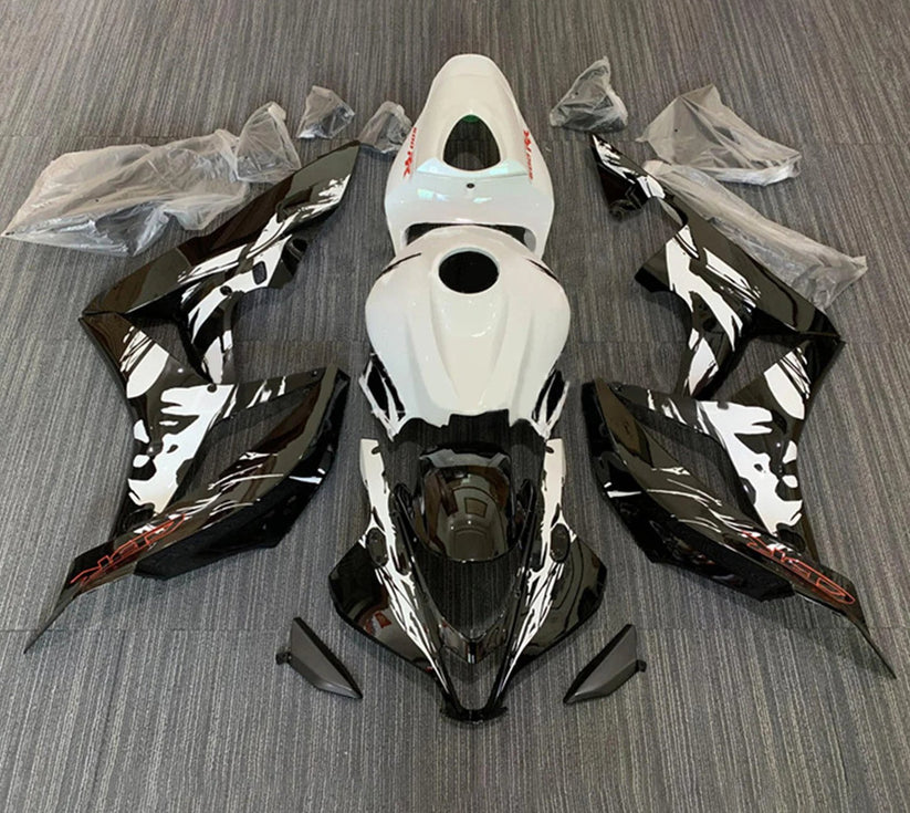 Honda CBR 600 Fairings (2007-2008) Black, White, Red Leyla – Kings ...
