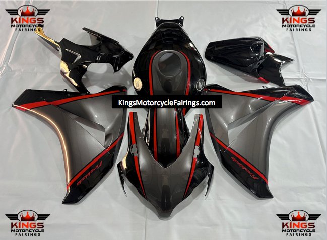 Honda CBR 1000 Fairings (2008-2011) Black, Gray, Red