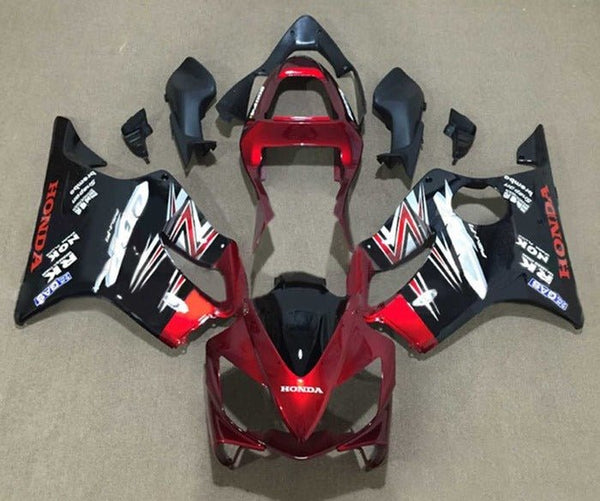 Honda CBR600 F4i Fairings - Candy Red, Black | Kings