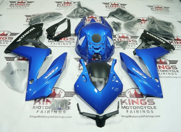 Honda CBR650R Fairings (2024-2025) Blue, Matte Black | Kings