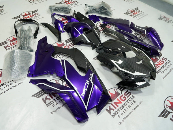Fairings | Kawasaki ZX10R (2021-2025) Purple, Carbon Fiber