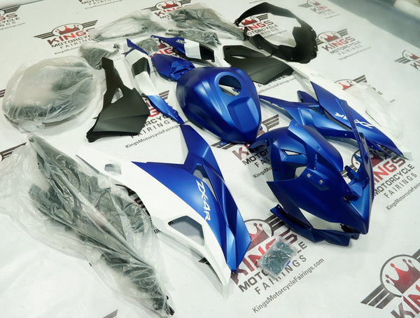 Fairings | Kawasaki Ninja ZX4R - Matte Blue, White, Black