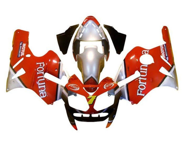 Kawasaki Ninja ZX-12R Fairings - Red, Silver | Kings