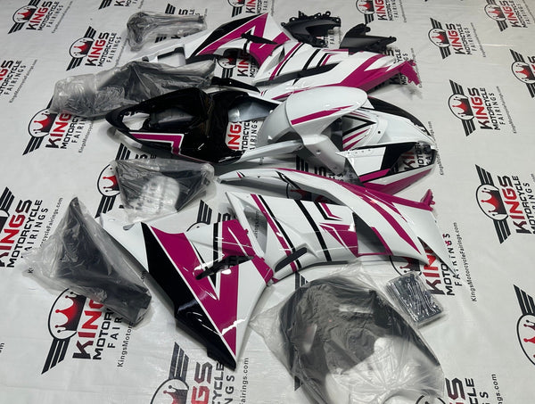 Fairings | Kawasaki Ninja ZX6R 636 (2009-2012) Pink, White