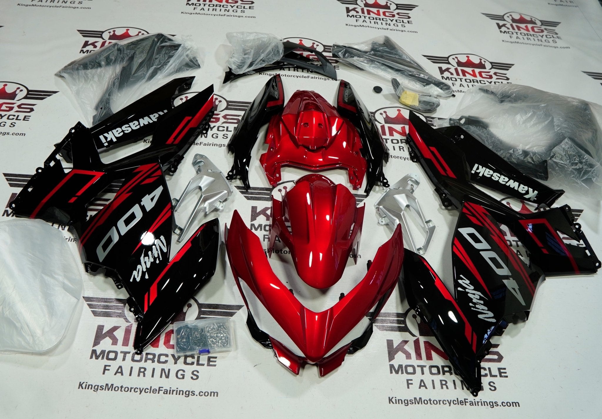 KAWASAKI NINJA 400 Motorcycle Fairings - Kings Fairing Kits