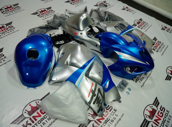 Suzuki Hayabusa Fairings (1999-2007) Light Blue, Silver