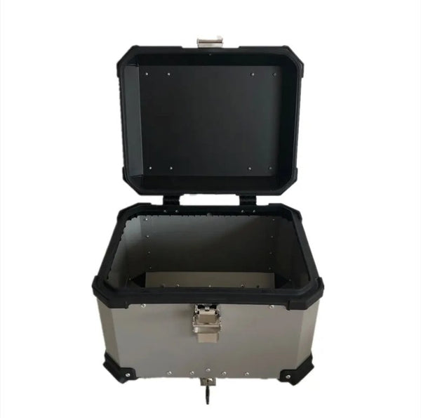 Motorcycle Top Box - 45 Liter, Silver | Kings Motorcycle