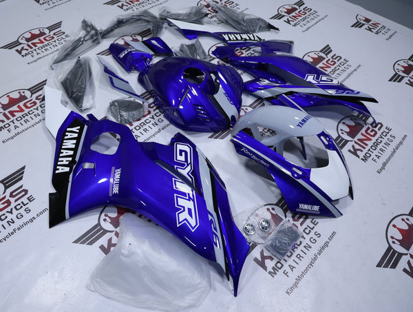 Yamaha R6 Fairings (2017-22) Blue, Gray, White GYTR | Kings