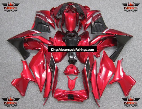 Yamaha R3 Fairings (2015-2018) Candy Red, Black, Silver