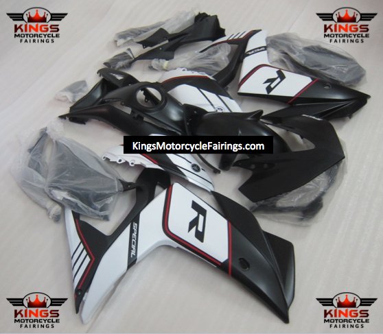 Yamaha R3 Fairings (2015-2018) Matte Black, White, Red