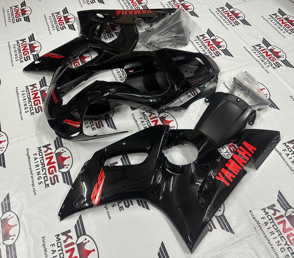 Yamaha R6 Fairings (1998-2002) Black, Red | Kings Motorcycle
