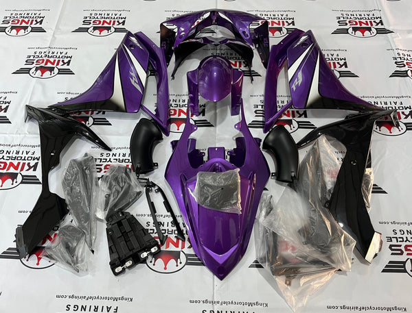 Yamaha R1 Fairings (2007-2008) Metallic Purple, White, Black