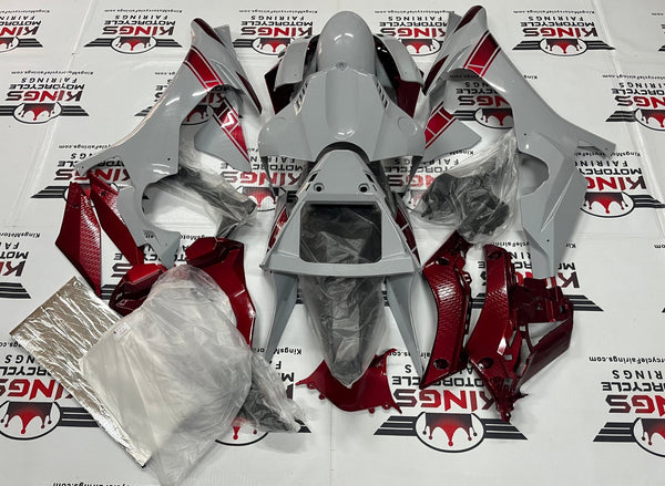 Yamaha R1 Fairings (2015-2019) Nardo Gray, Red | Kings