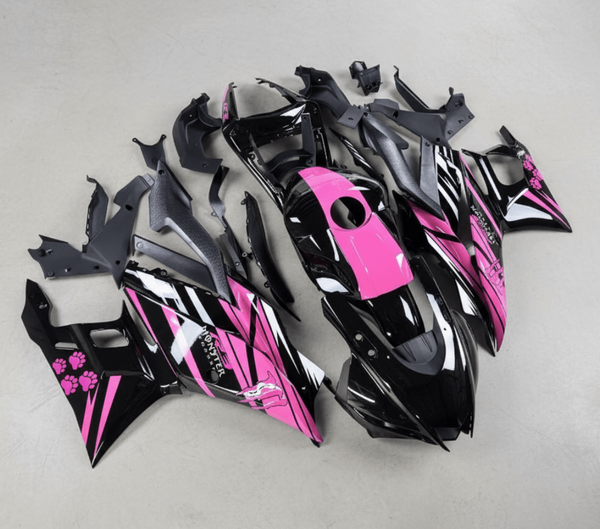 Yamaha R3 Fairings (2019-2021) Black, Hot Pink Monster