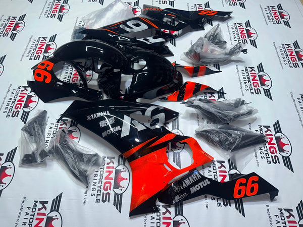 YAMAHA R6 Fairings (2017-2022) Black, Red, Gray 66 | Kings