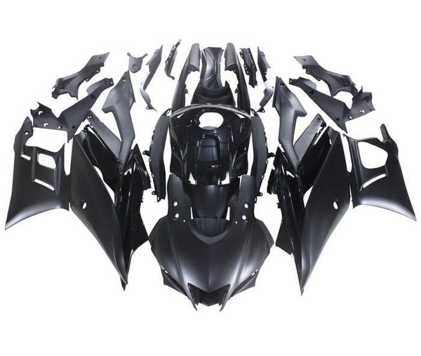 Yamaha R3 Fairings (2019-2021) Matte Black, Gloss Black