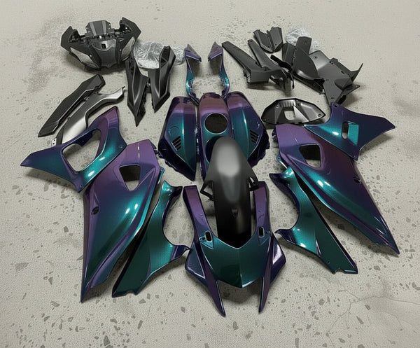 Yamaha R7 Fairing Kits (2021-2025) Chameleon Green, Purple