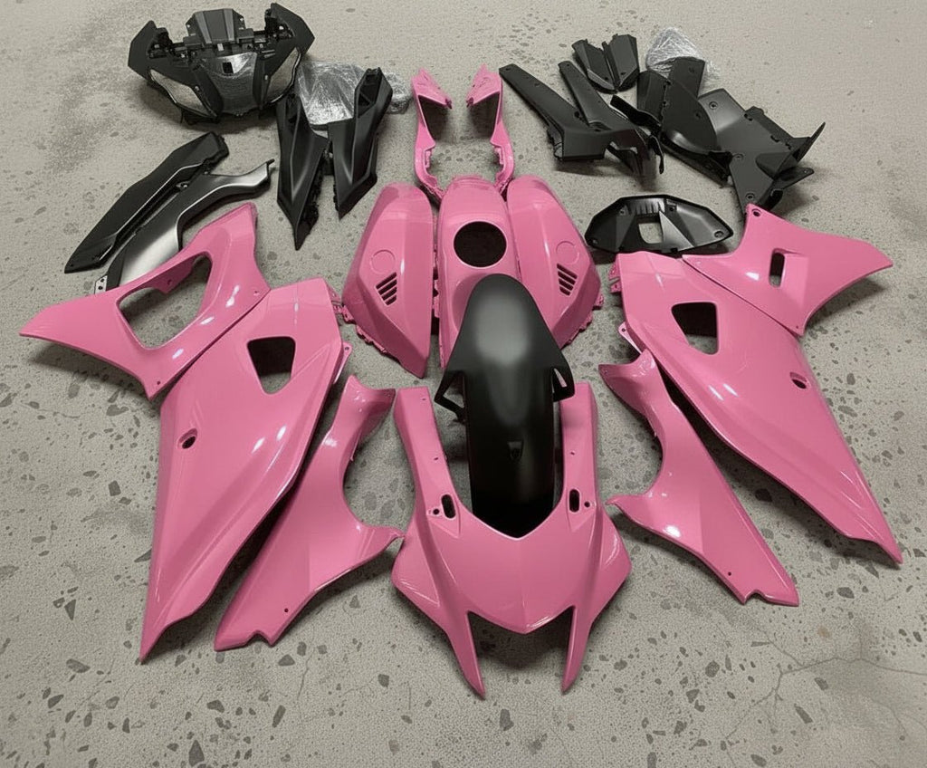 Yamaha R7 Fairings (2021-2025) Pink, Matte Black | Kings