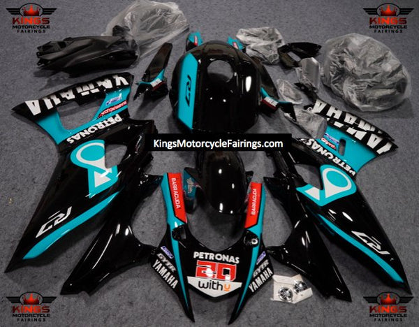 Yamaha R7 Fairings (2021-2025) Black Petronas | Kings