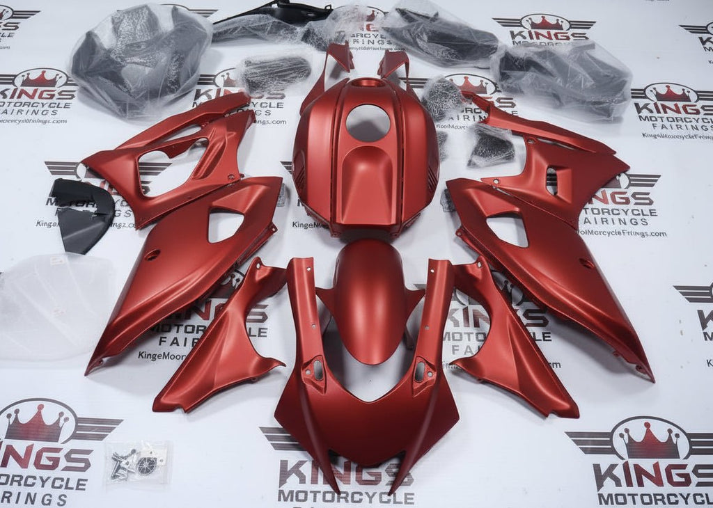 Yamaha R7 Fairings (2021-2025) Matte Red | Kings Motorcycle