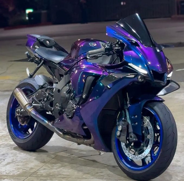 Yamaha R1 Fairings (2020-2025) Blue, Purple Chameleon