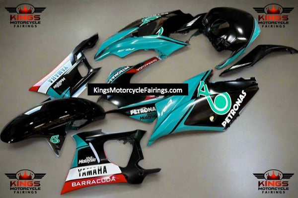 Yamaha R3 Fairings (2022-2024) Matte Black, Petronas