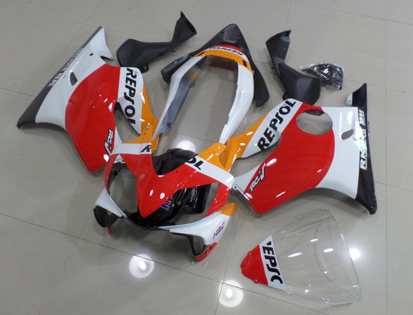 Honda CBR 600 F4i Fairings (2004-2007) White & Red Repsol