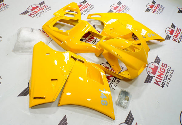 Fairings | Ducati 748 (1994-2003) Bright Yellow, Silver