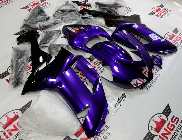 Fairings | Kawasaki Ninja ZX6R 636 (2007-2008) Purple, Black