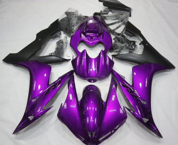 Yamaha YZF-R1 (2004-2006) Purple & Matte Black Fairings