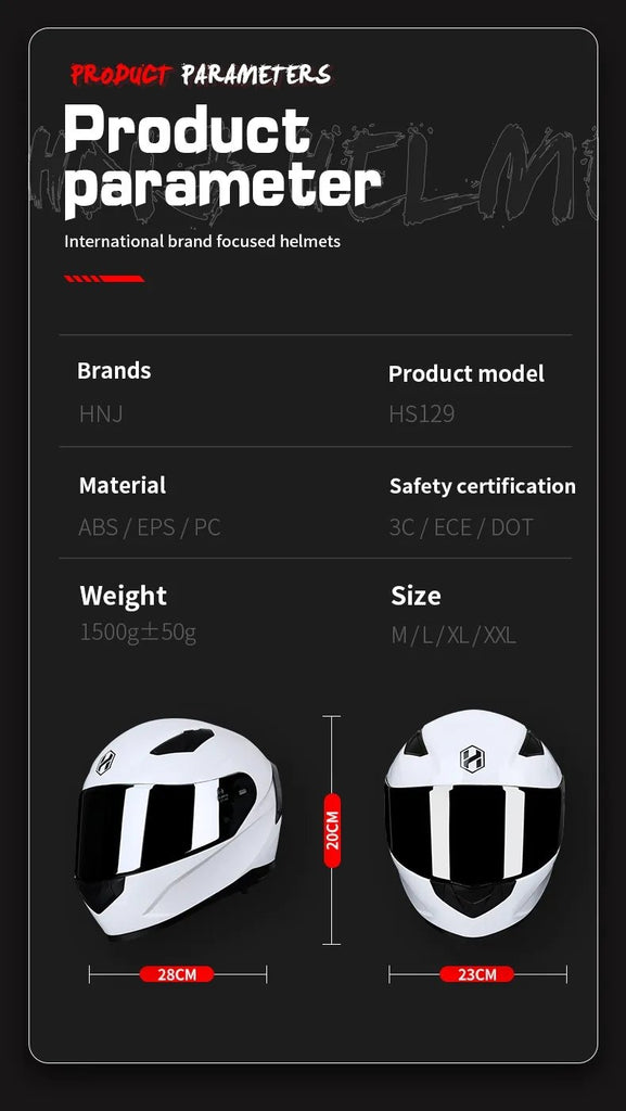 Motorcycle Helmet Black & Red Lightning with Blue Visor