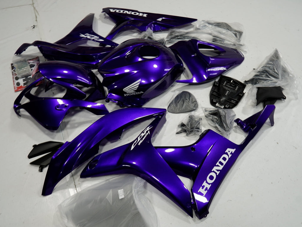 Honda CBR600RR Fairings (2007-2008) Purple & White