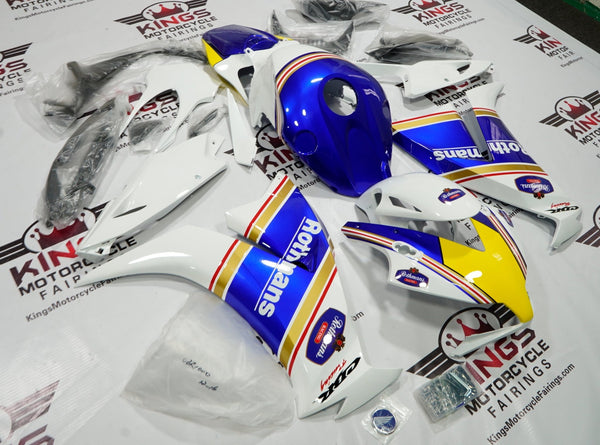 Honda CBR 1000 Fairings (2012-2016) White, Blue Rothmans