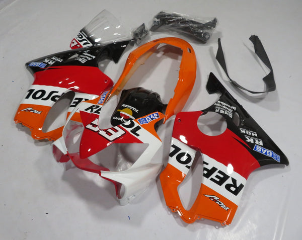 Honda CBR 600 F4i Fairings (2004-2007) Red, White, Repsol