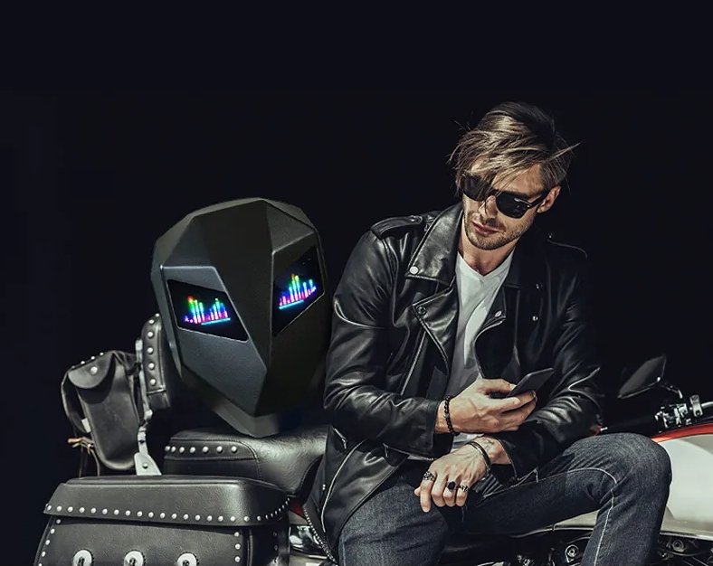 LED Motorcycle Helmet Backpack | Kings Motorcycle