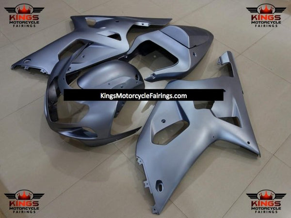 FAIRINGS | Suzuki GSXR750 – Matte Silver | 2000-2003 | Kings