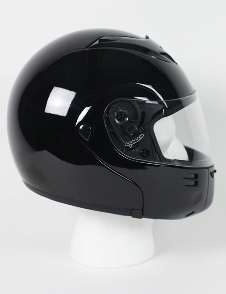 Motorcycle Helmet | Full Face Modular, Gloss Black | Kings