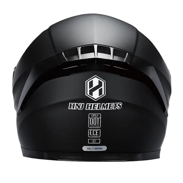 Motorcycle Helmet, Matte Black Spider Web & Black Visor