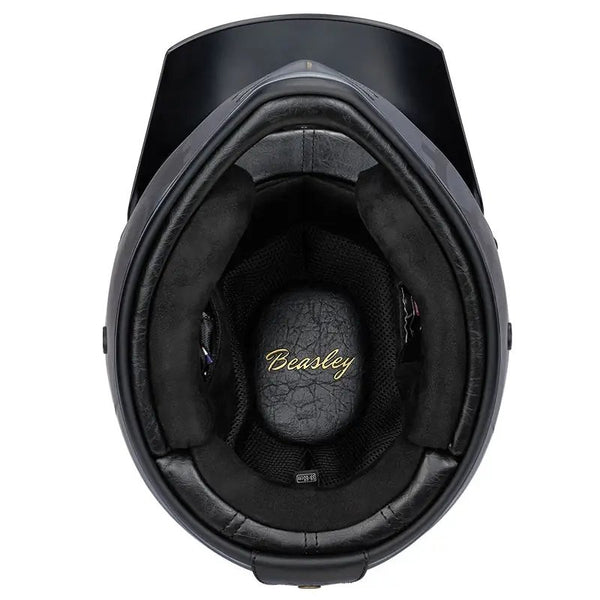 Matte Gray Beasley Motorcycle Helmet | Kings Motorcycle