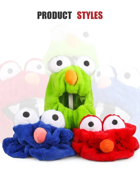 Motorcycle Helmet Cover | Blue Elmo Cartoon Frog | Kings