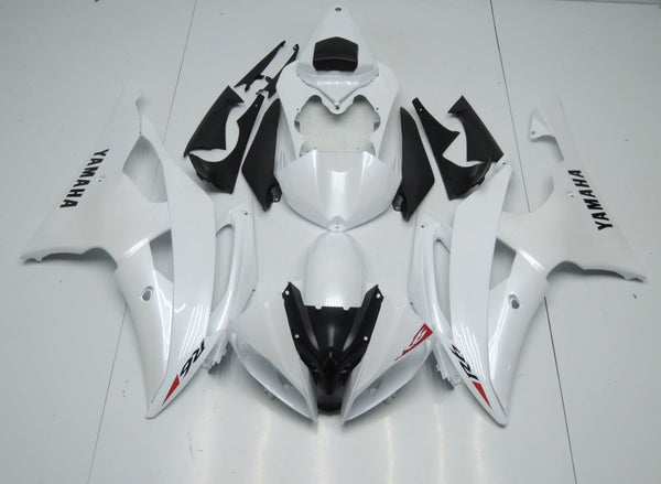 Yamaha R6 Fairings (2008-2016) Pearl White, Black, Matte