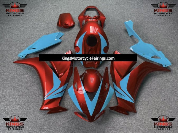 Honda CBR 1000 Fairings (2012-2016) Red, Light Blue | Kings