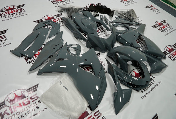 Suzuki GSXR1000 Fairings (2009-2016) Dark Nardo Gray | Kings