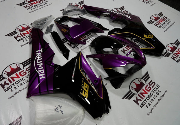 Triumph Daytona 675 Fairings (2006-2008) Purple, Black