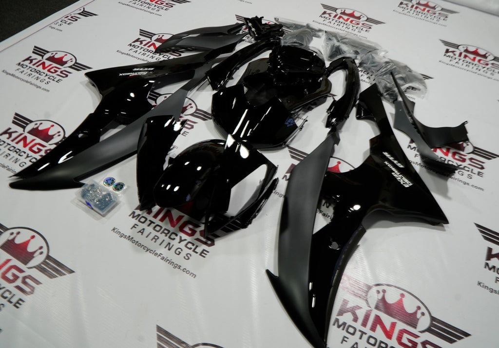 Yamaha R6 Fairings (2008-2016) Black, Matte Black | Kings